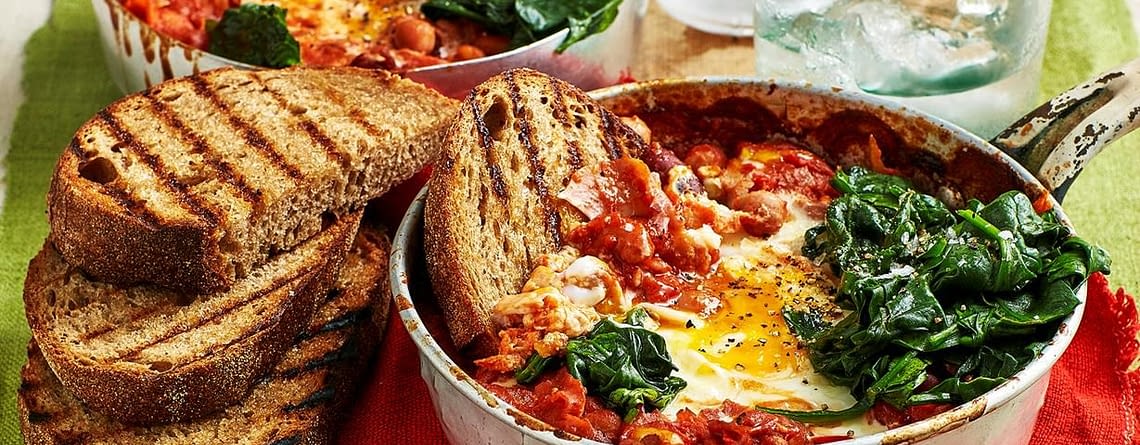 Big Brekkie Bake Recipe - Caravan & Camping NSW