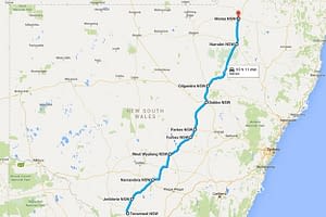 Route 39 - The Newell Highway - Caravan & Camping NSW